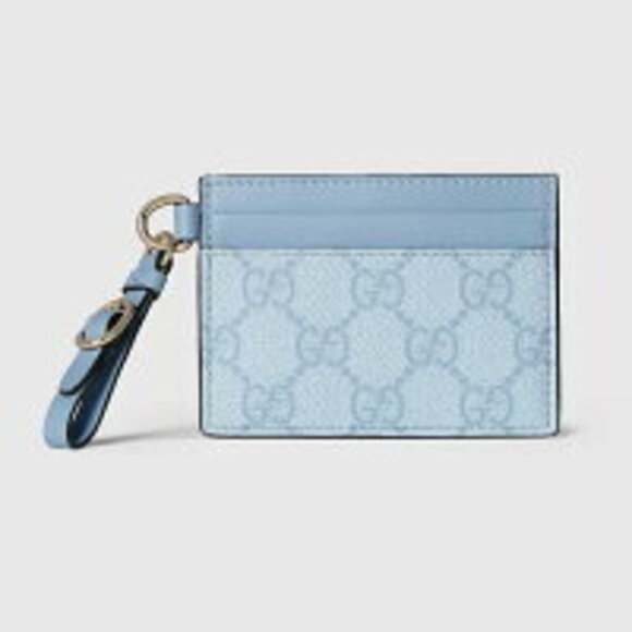 Gucci | Bags | Gucci Gg Emblem Strap Pass Case | Poshmark